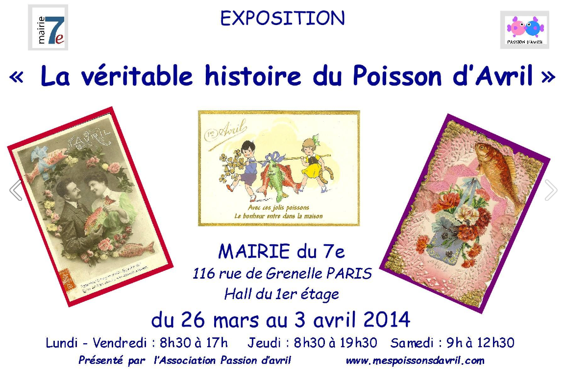 La véritable histoire du poisson d'avril - Noisy le sec histoire