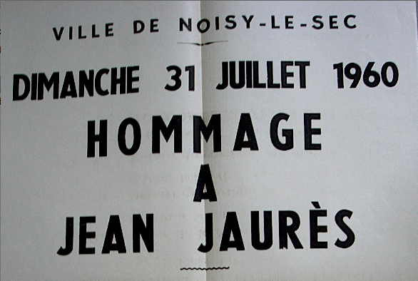 31 juillet 1914 vers 20 heures - Noisy le sec histoire